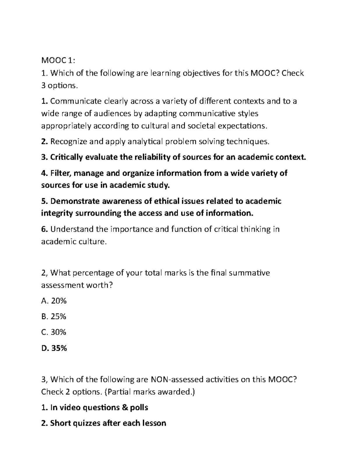Key-ssl101 - Learning Objectives & Assessment Guidelines for SSL101c ...