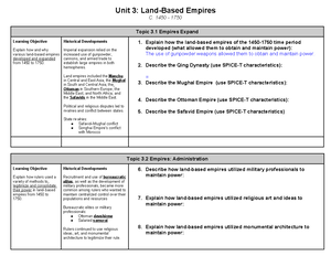 Unit 7 Study Guide - Unit 7: Global Warfare - Study Guide C. 1900 ...