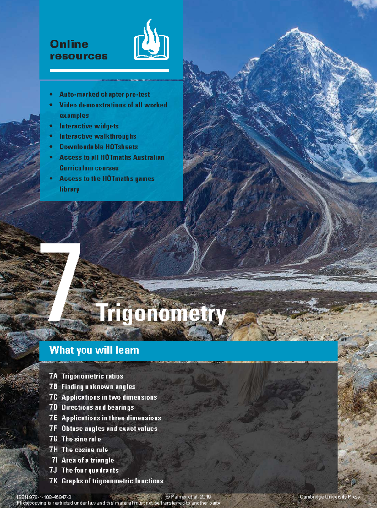 Chapter 7: Trigonometry Concepts and Applications - Studocu
