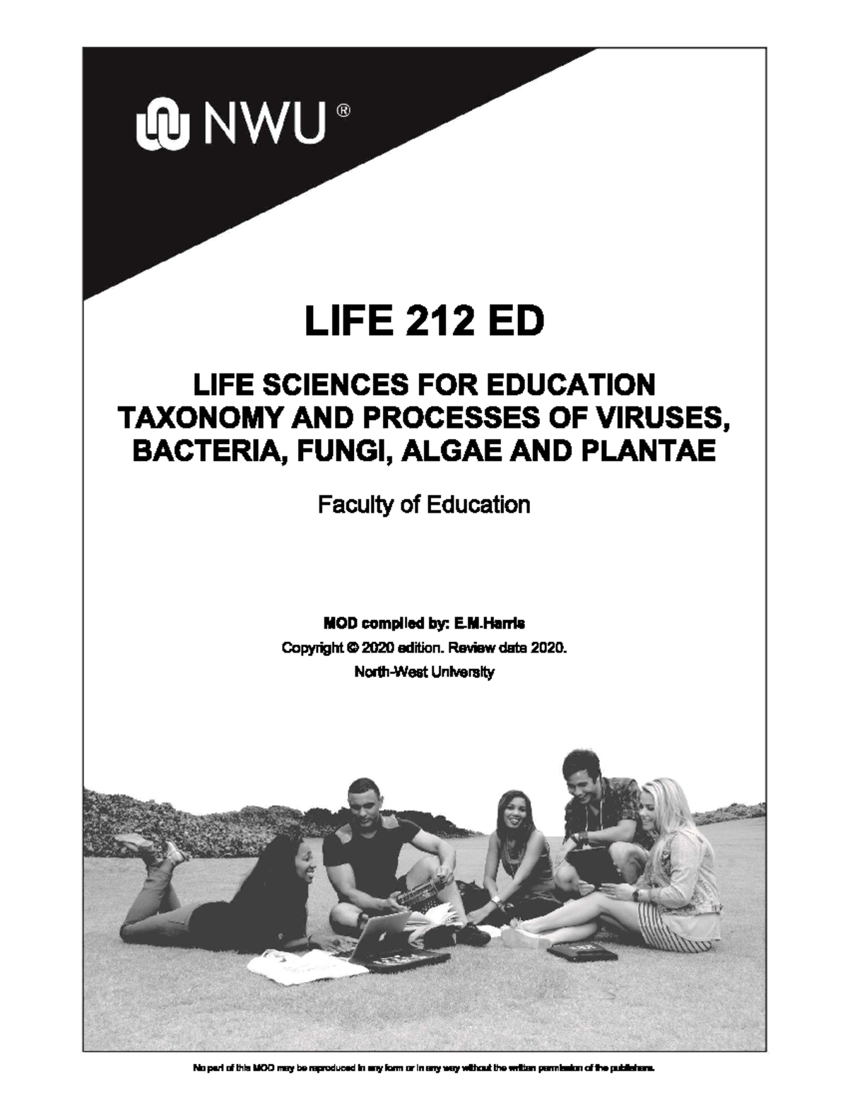 LIFE 212: Taxonomy and Processes of Viruses and Bacteria - Studocu