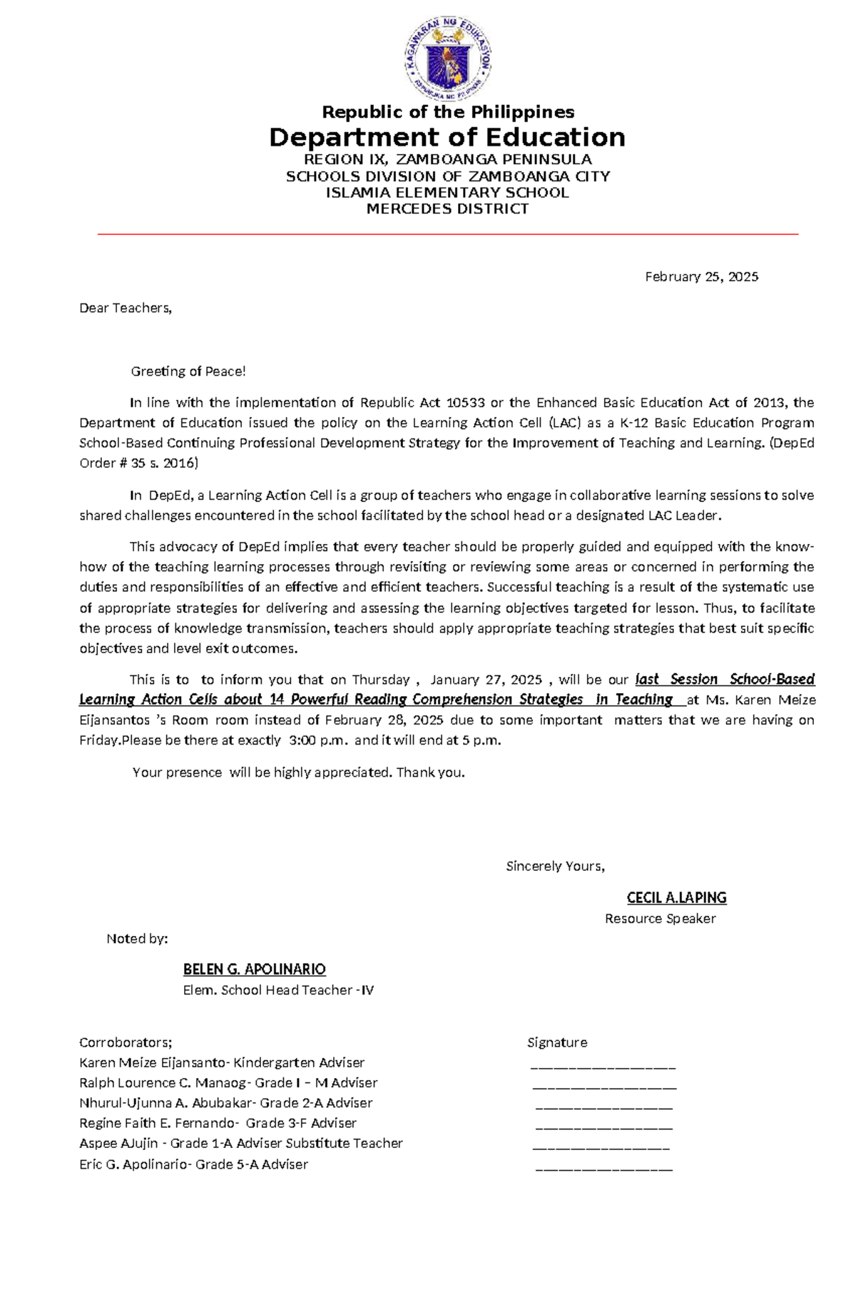 SLAC Report: 14 Powerful Reading Comprehension Strategies (EDUC 2025) - Studocu