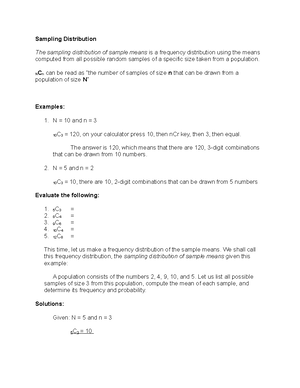 Writing THE Statement OF THE Problem SOP - Topic: WRITING THE STATEMENT ...