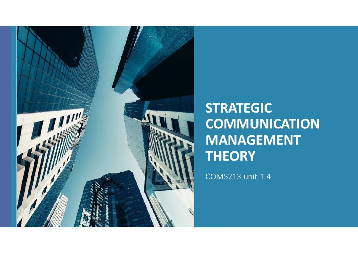 COMS213: Strategic Communication Plan for Plastic Pollution Awareness ...