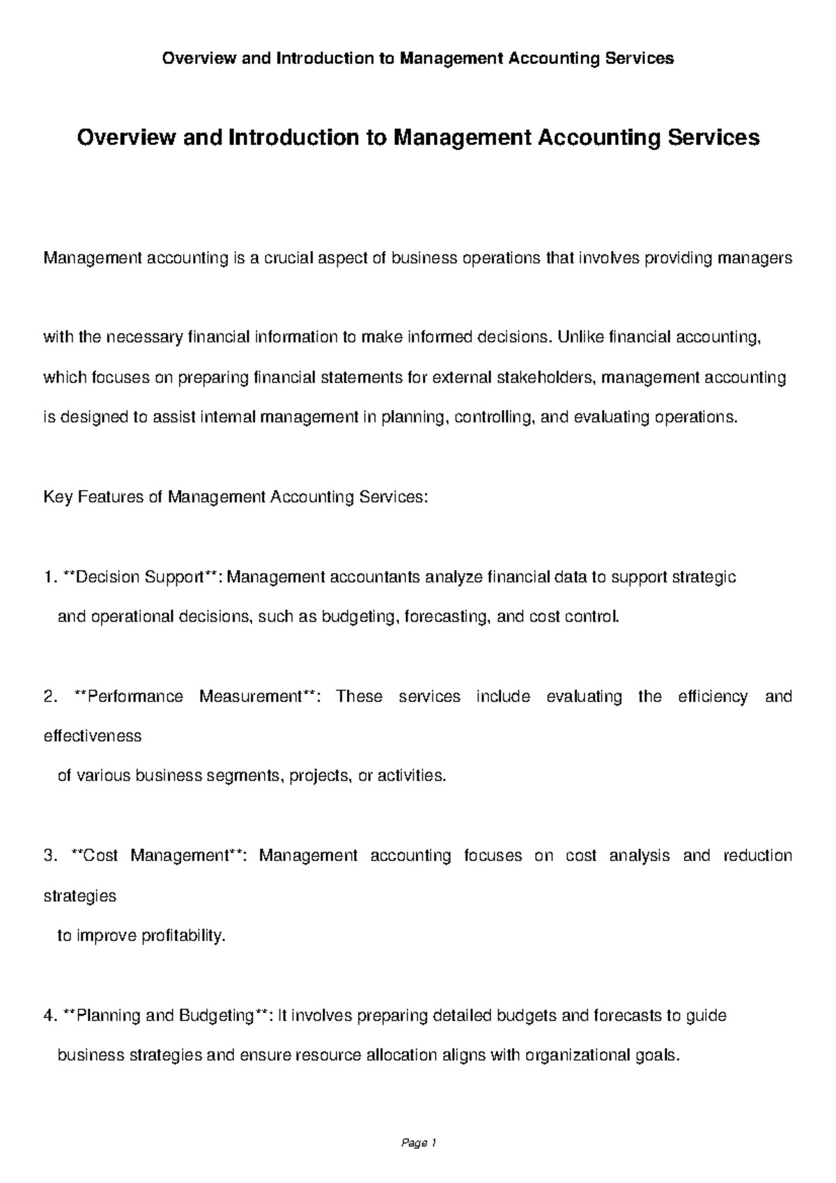 Overview and Introduction to Management Accounting 250123 115339 ...