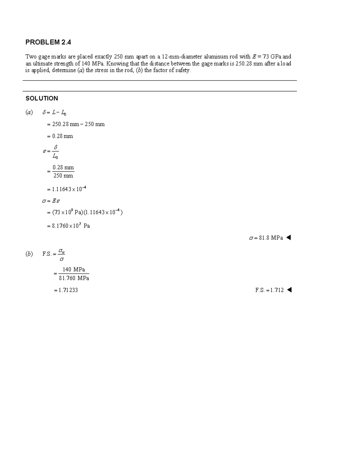 HW 13 - Homework set 13 Solutions - 1 kN 3 kN PROBLEM 5 40 mm B C A h D ...