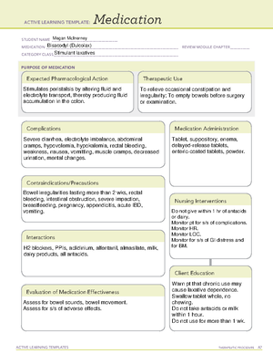 Active Learning Urinary Elimination - ACTIVE LEARNING TEMPLATES ...