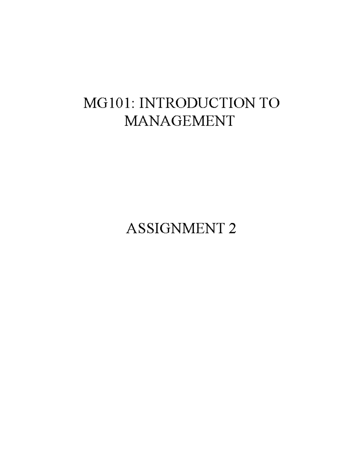 MG101 Assignment 2: Analyzing Fiji Sugar Corp's Management Strategies ...
