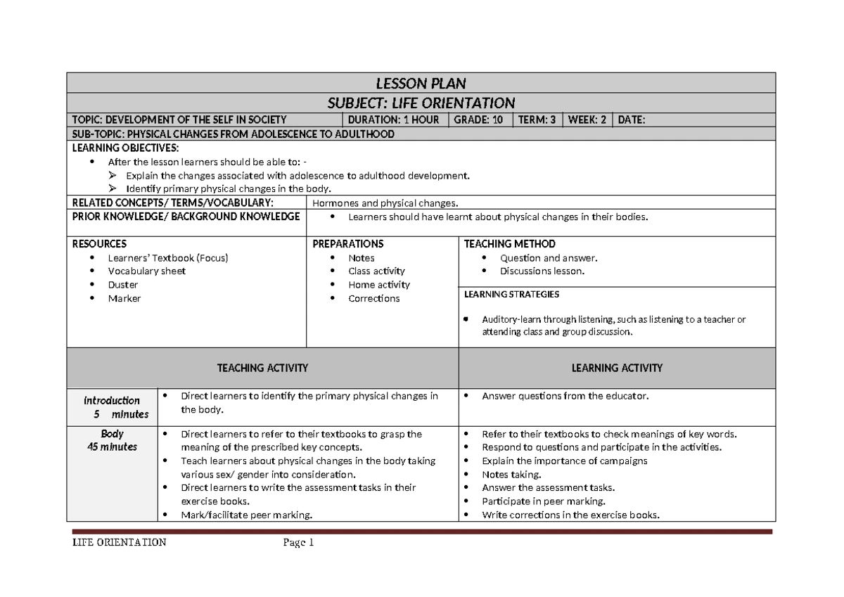 Grade 12 LO Term 2: Democracy, Rights, and Societal Responsibilities ...