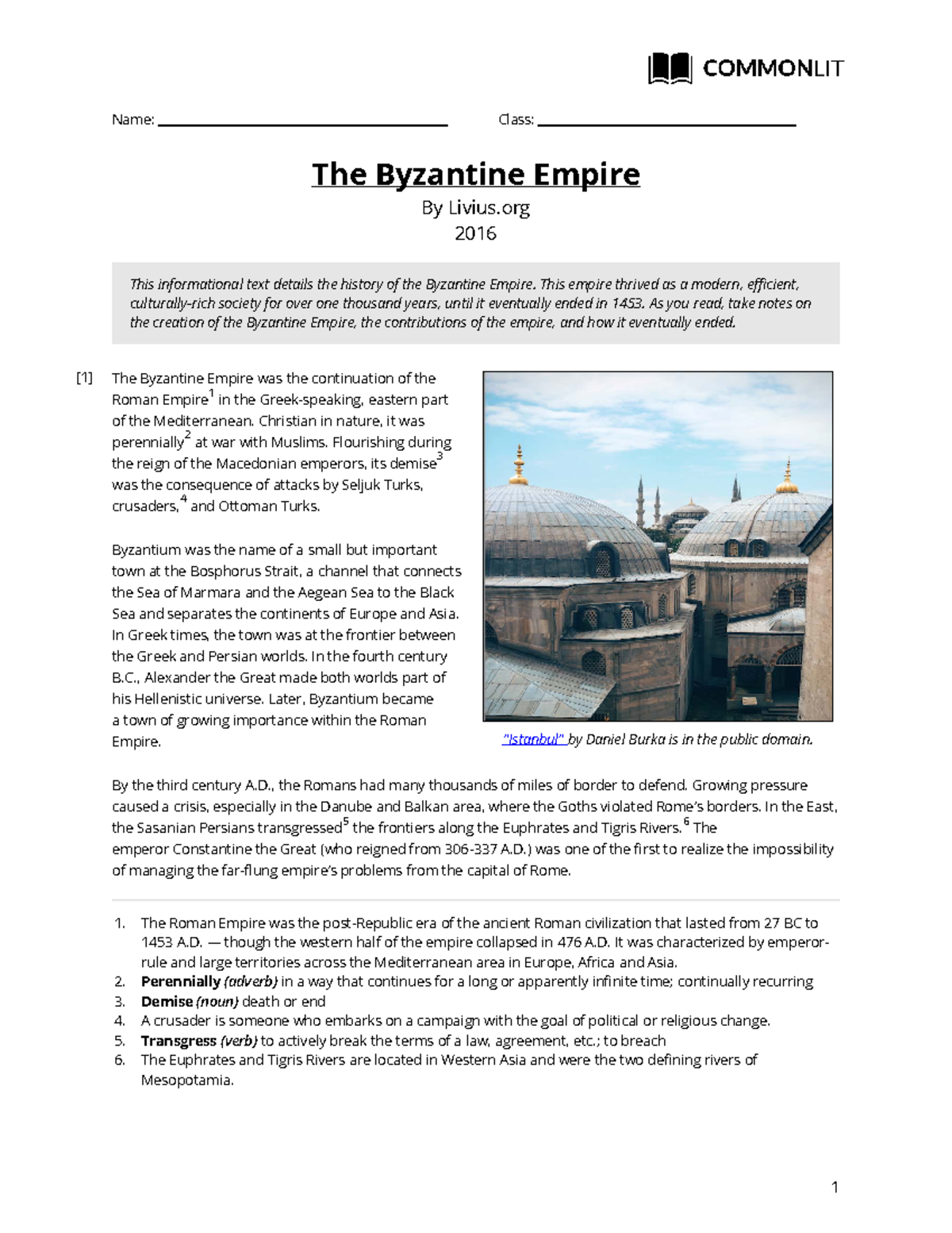 Byzantine Empire Overview: History, Contributions, and Decline (HIST 12 ...
