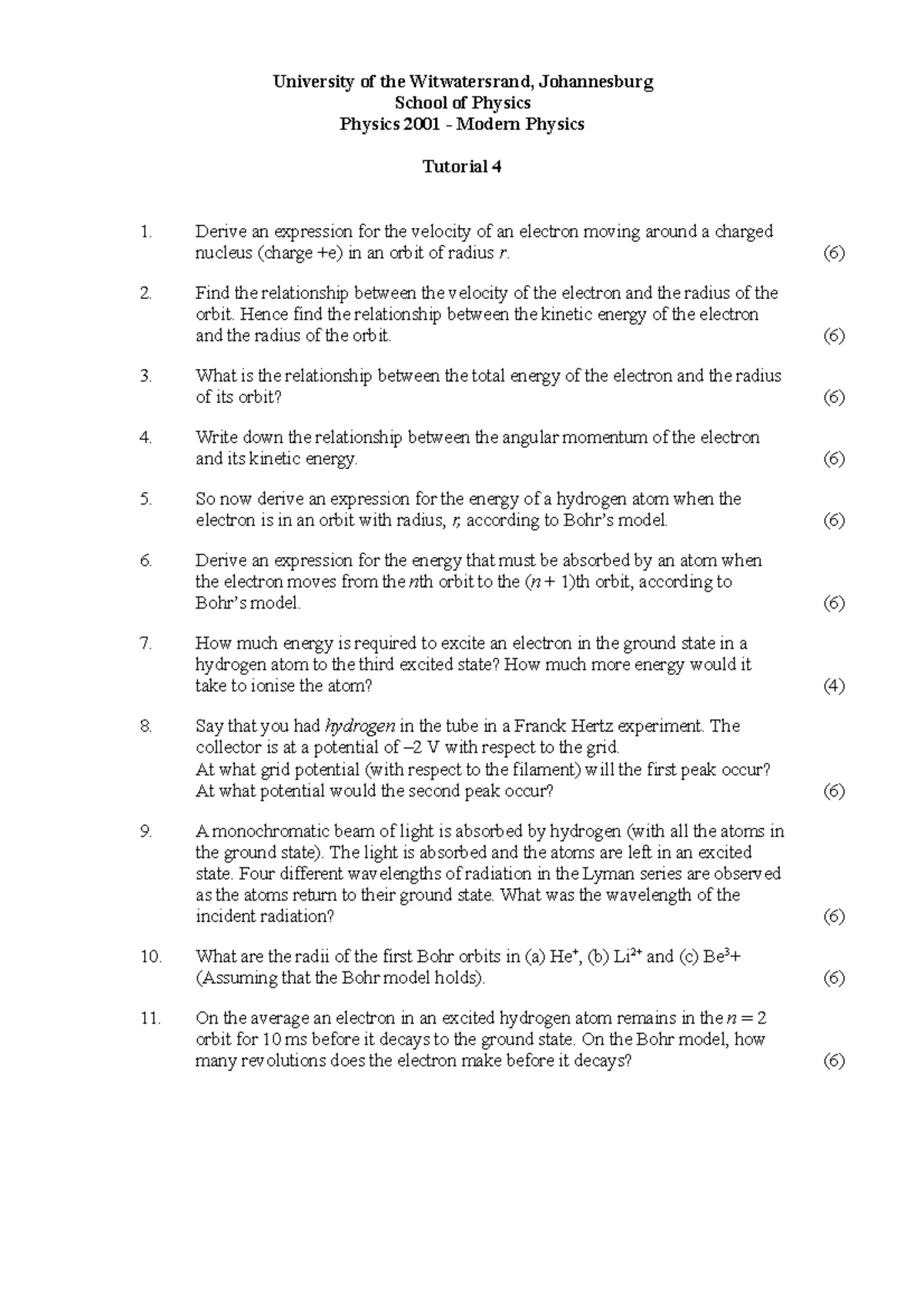 PHYS1001 Tutorial 5.2: Geometrical Optics II Questions & Solutions ...