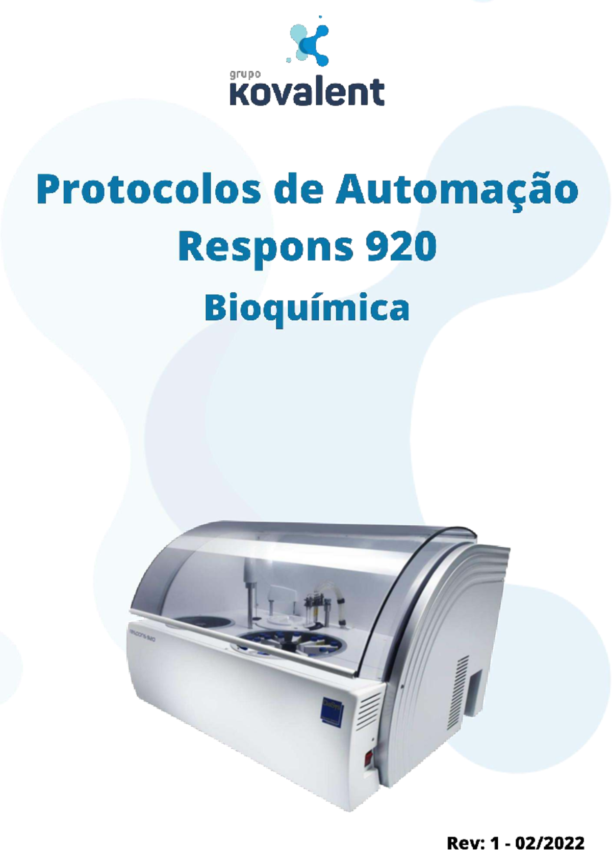 Protocolos de Bioquímica Respons 920: Testes Kovalent - Studocu
