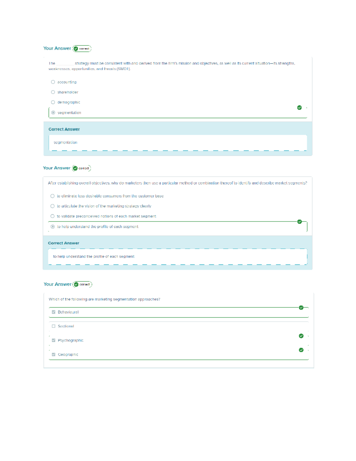 Chapter 6: Segmentation, Targeting & Positioning Assignment Guide - Studocu