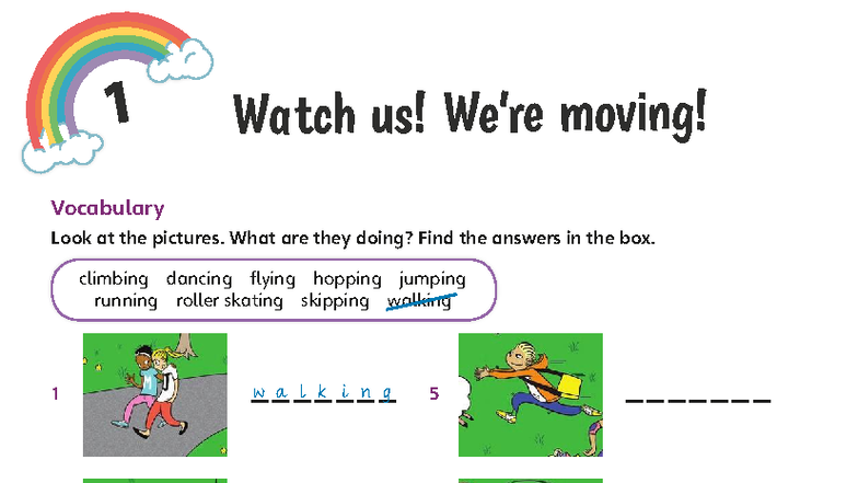 Fun for Movers 4th Ed. Progress Tests Vocabulary & Grammar - Studocu