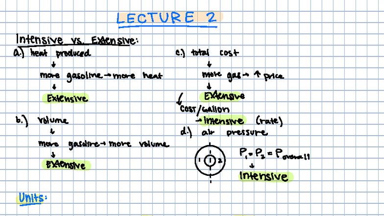 Chem 20A Midterm 1 Lecture Notes: Intensive vs. Extensive Properties ...