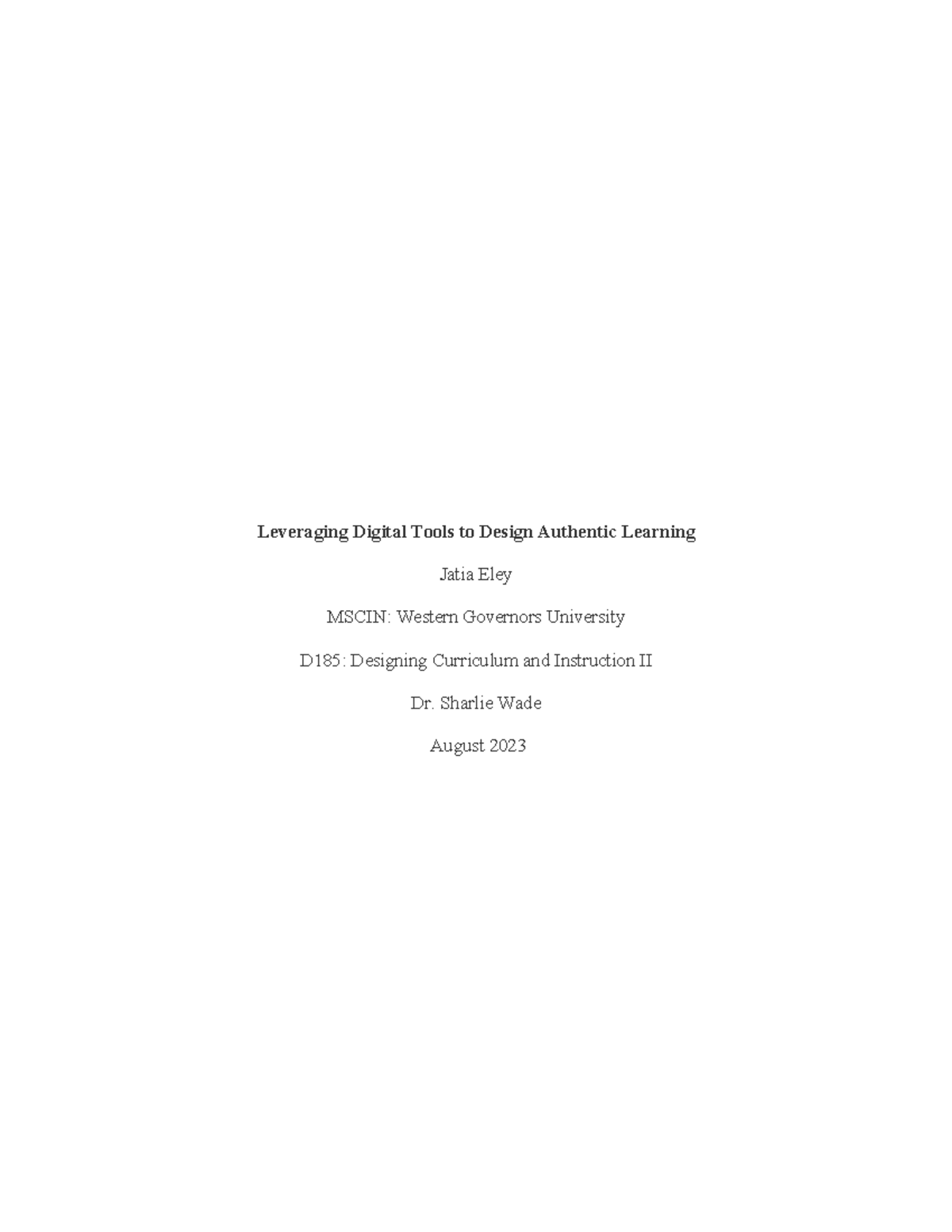 D185: Lesson Plan on Energy Transfer for Grade 4 Science - Studocu
