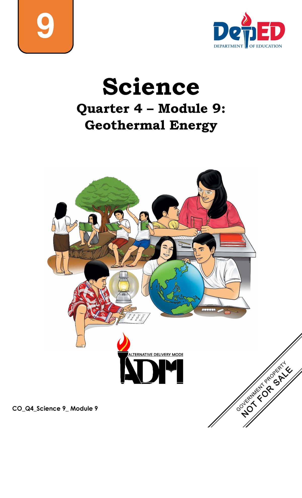 SCI9-Q4-MOD9: Understanding Geothermal Energy in Grade 9 Science - Studocu