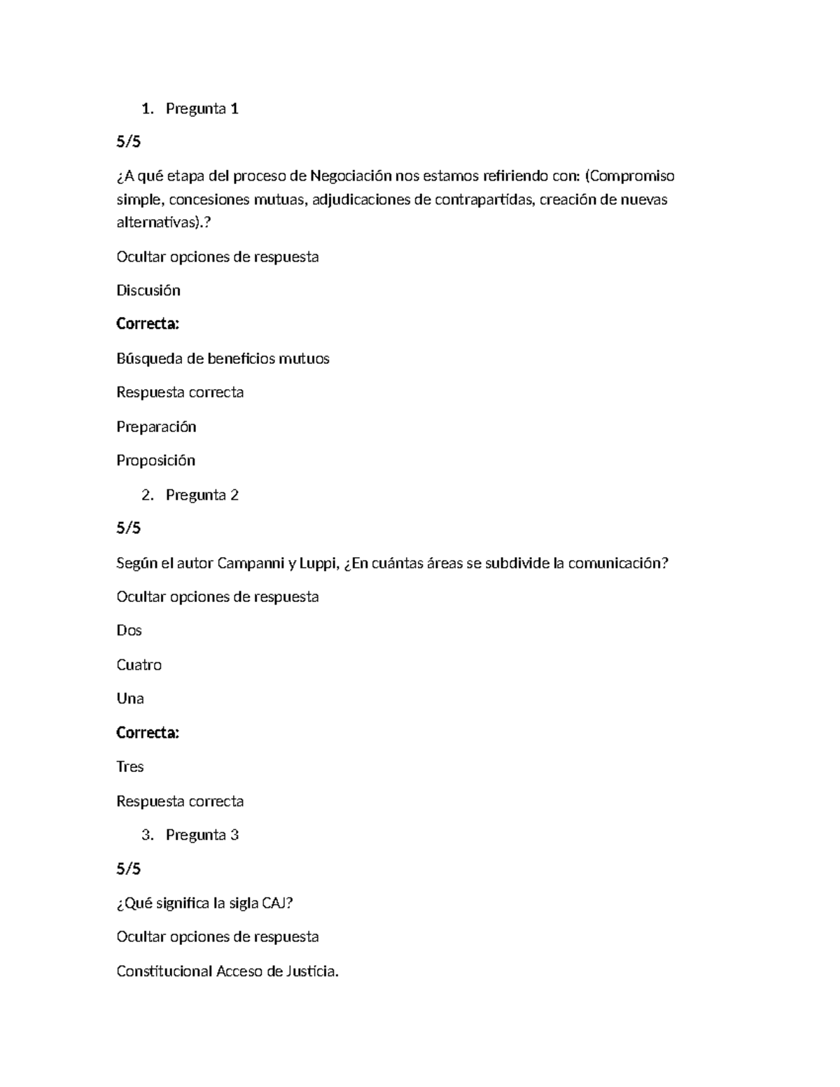 Examen de Mediación Familiar - Preguntas y Respuestas Clave - Studocu