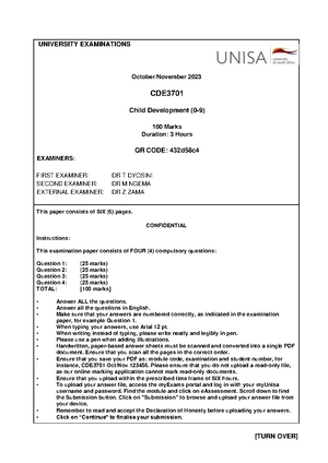 CUS3701-CHAPTER 1 - 1 A theoretical framing of curriculum development 1 ...