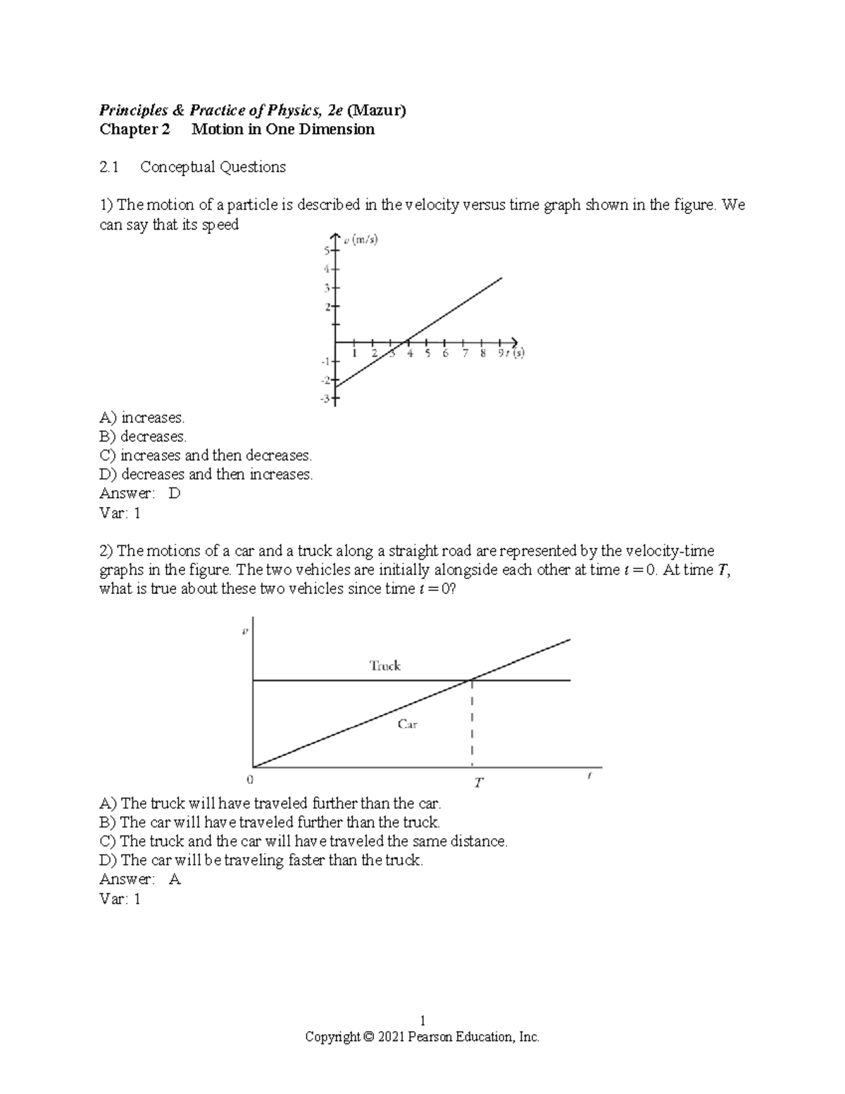 02 testbank PDF - sss - 1 Principles & Practice of Physics, 2e (Mazur ...