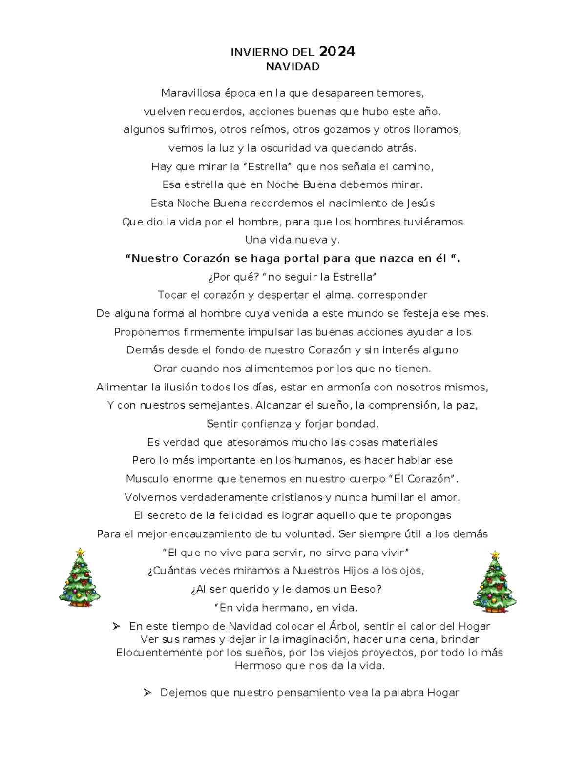 Reflexion de navidad - INVIERNO DEL 2024 NAVIDAD Maravillosa época en ...