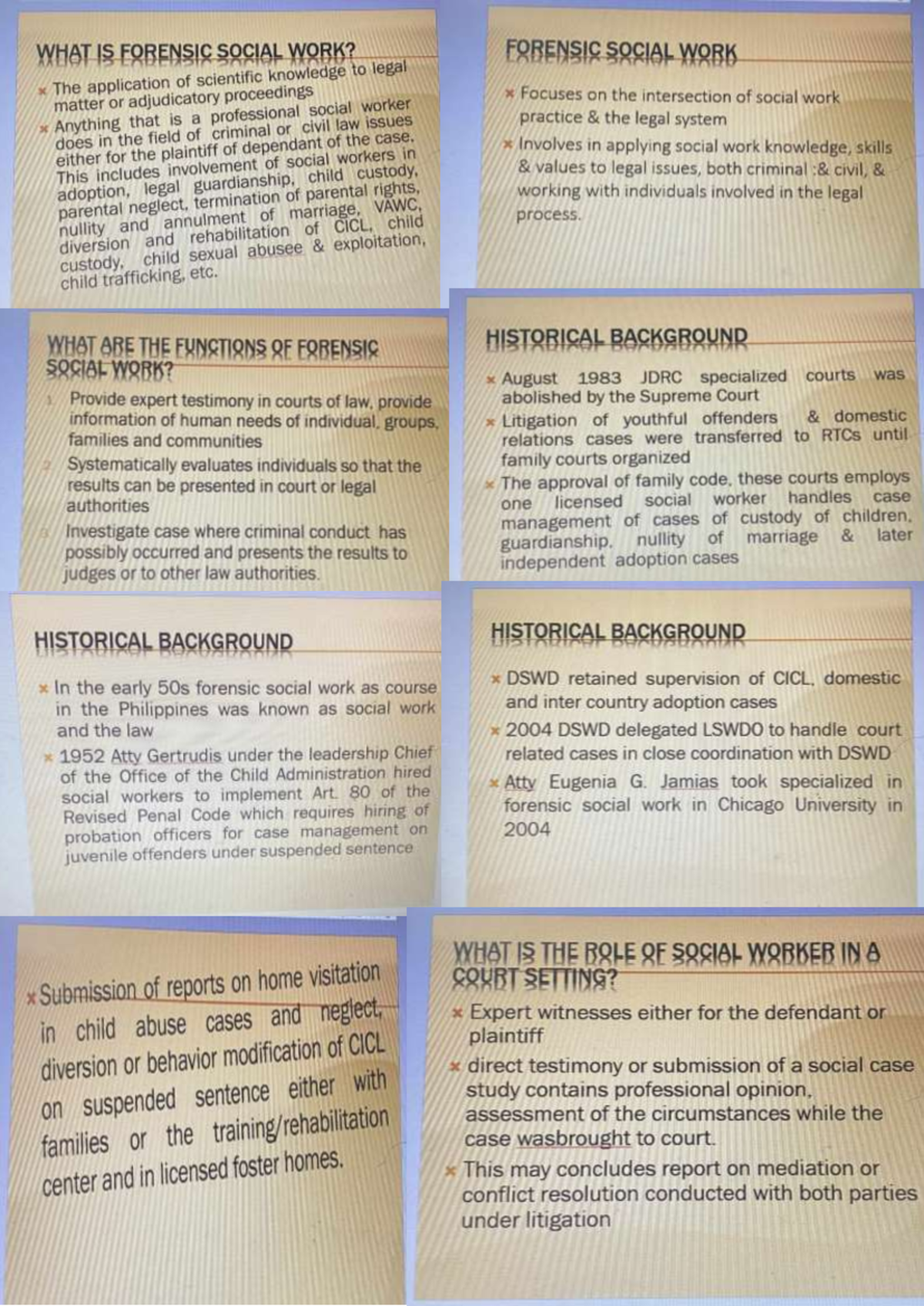 Forensic Social Work: Understanding Roles, Rules, and Responsibilities ...
