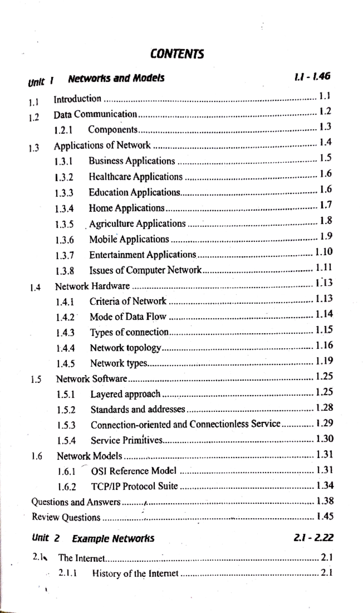 Computer Networks: Unit 1-10 Summary and Key Concepts - Studocu