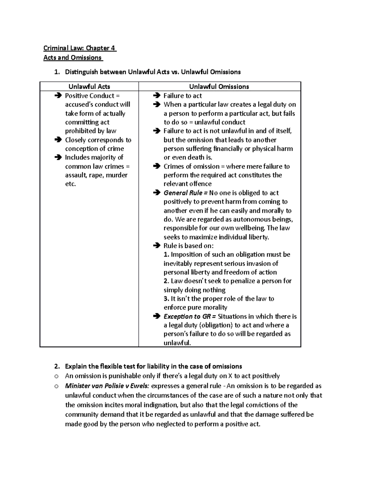 Criminal Law Procedures in South Africa: A Comprehensive Overview - Studocu