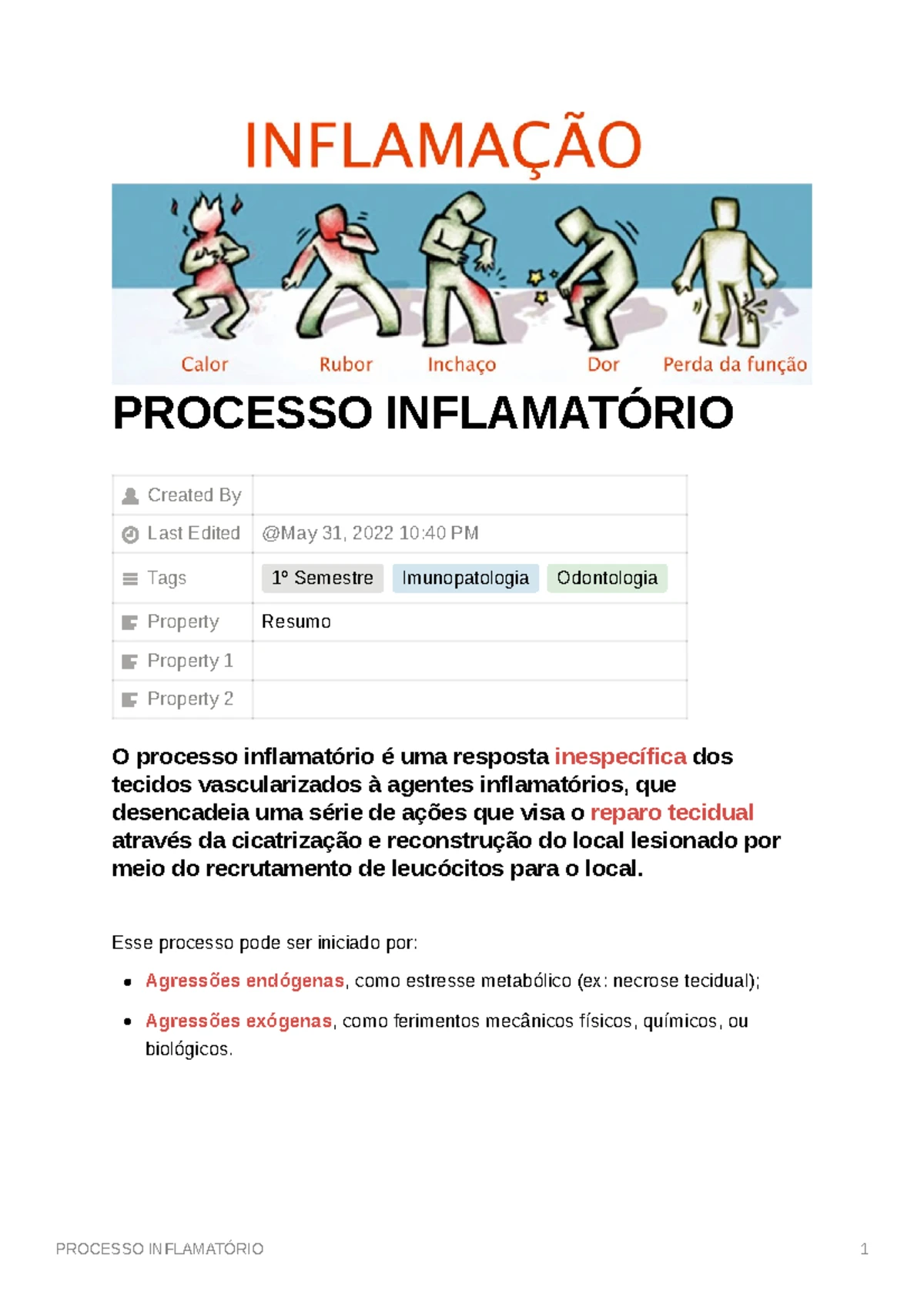 Processo Infeccioso - Infecção é a penetração, alojamento e, geralmente ...