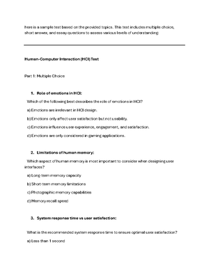 [Solved] You are tasked with designing a user interface for a new mobile - Human Computer ...