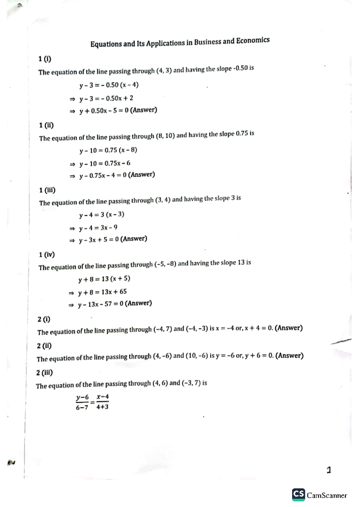 Business-Mathematics-Solution - Equations and Its Applications in ...