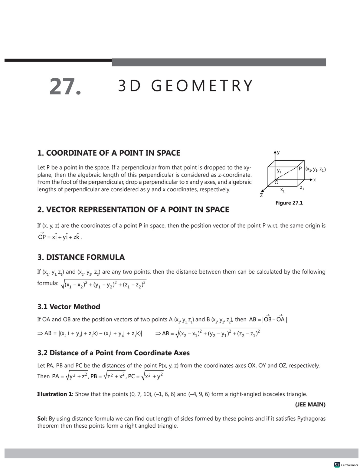 3D-Geometry questions with solution by Nazmul Sharif Sir - Engg ...