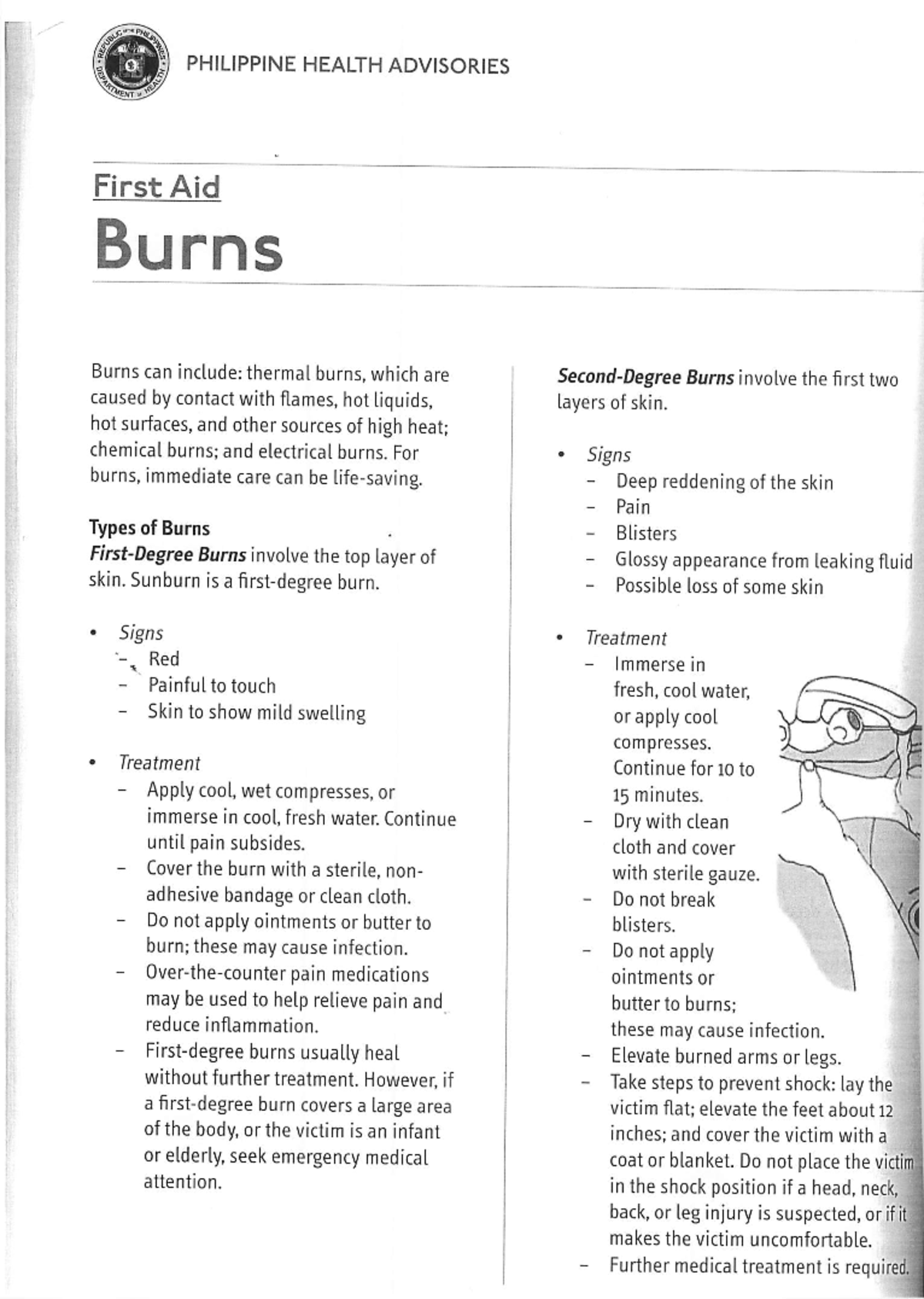 Burns - hot surfaces, and other sources of high chemical and electrical ...