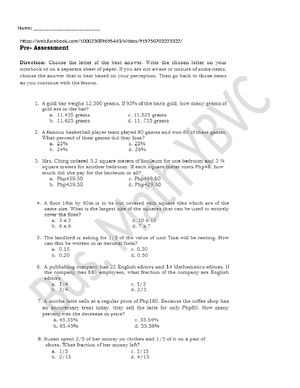 Math9 Quarter 1 Module 3 Final-V3-1 - ... Mathematics Quarter 1-Module 3 Solving Quadratic ...