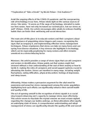 mod 2 reading response - ENG 130 Module Two Reading Response Template ...