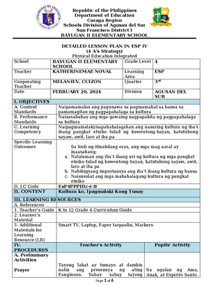 4AS FIL 4 PANG ABAY - Detailed Lesson Plan - Republic of the ...