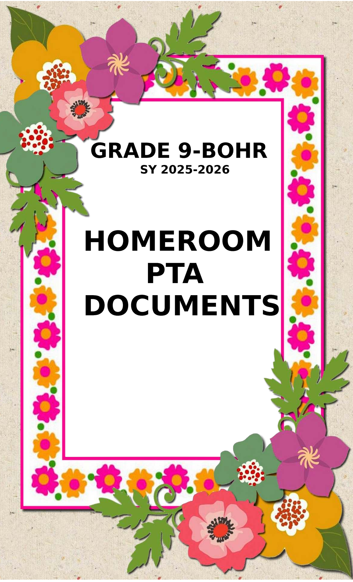 Grade 9- Homeroom DOX - ofhdjdmcnfbge - English - R GRADE 9-BOHR SY ...