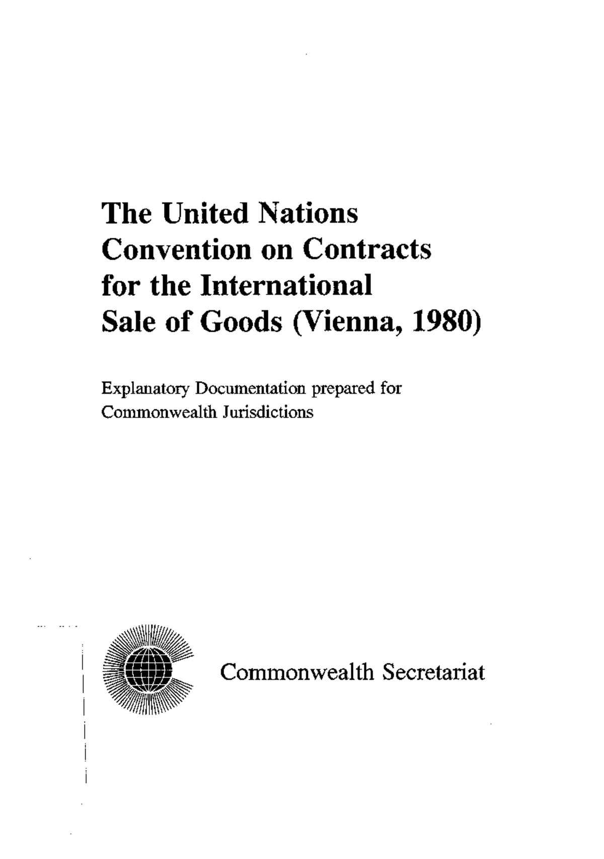 Cisg-commonwealth - The United Nations Convention on Contracts for the ...