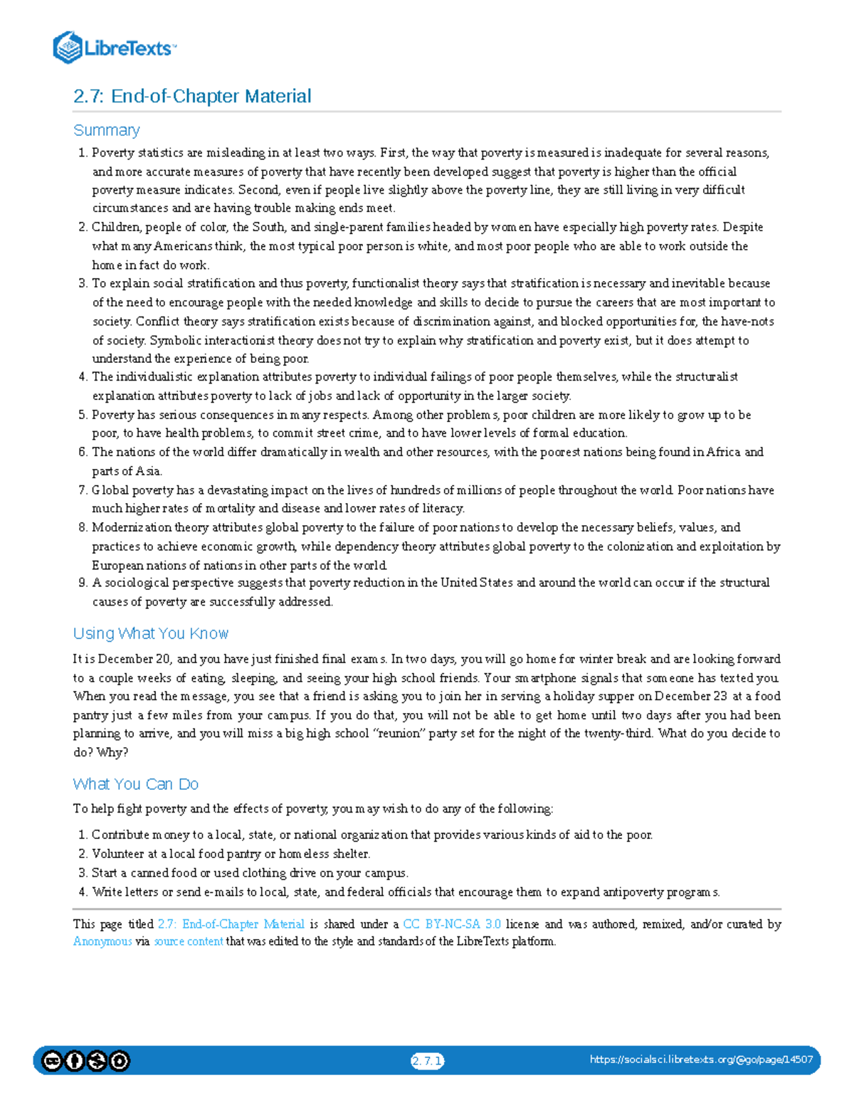 Understanding Global Poverty: Causes, Consequences, and Solutions (SOC ...
