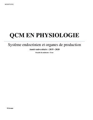 Physiologie - Chapitre 2 : Les compartiments liquidiens - Chapitre 2 ...