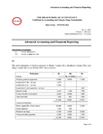 Advanced Financial Reporting - CFAP 1 - ICAP - Studocu