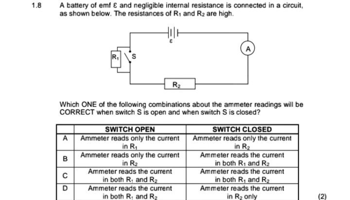 Electric Circuit Question Paper: Practice for 100 Marks Exam - Studocu