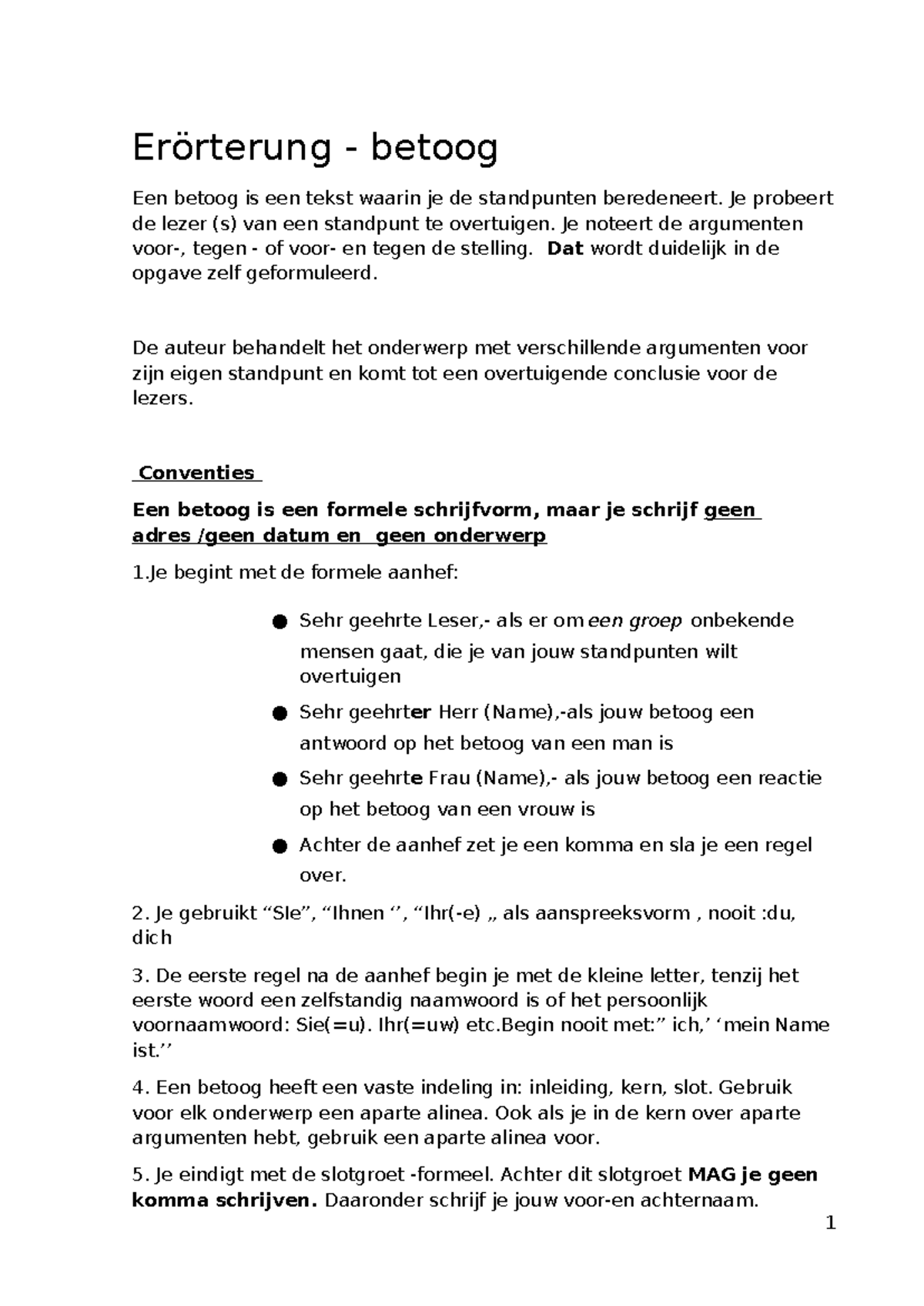 Duits Betoog Schrijven: Stappenplan & Tips voor Effectieve Argumentatie ...