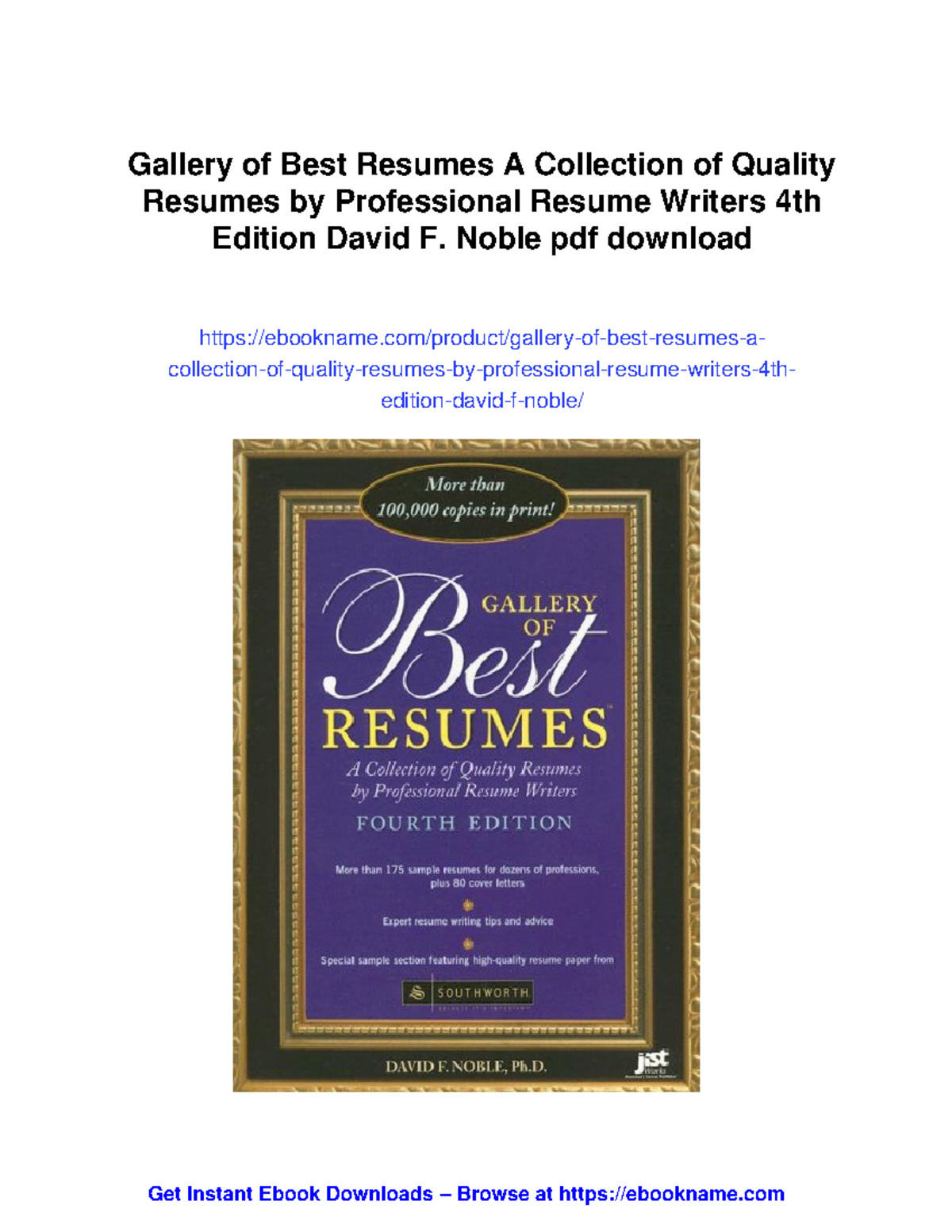 Gallery of best resumes: A collection of quality resumes by ...