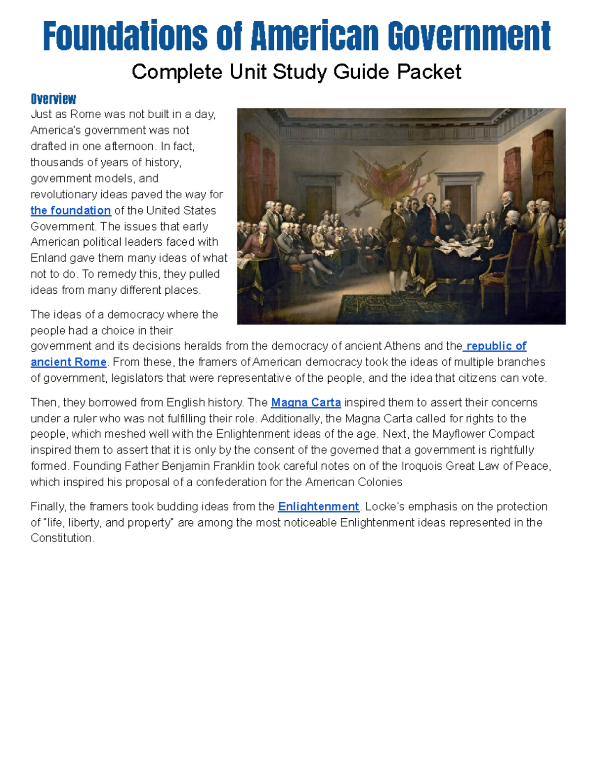 Jackson Risley - Foundations of American Gov Study Guide Summary - Studocu