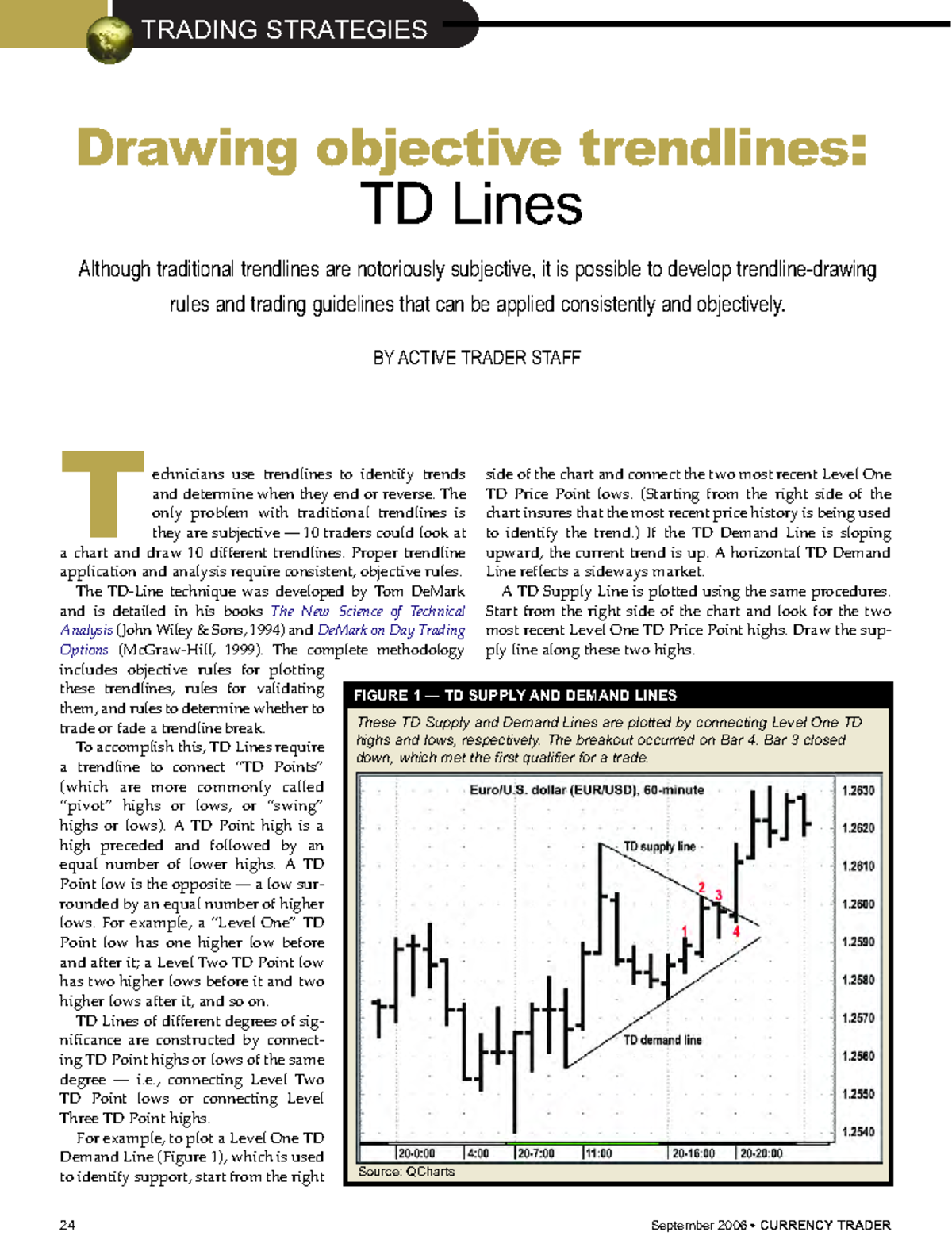 TD Lines: A Guide to Objective Trendline Analysis Techniques - Studocu