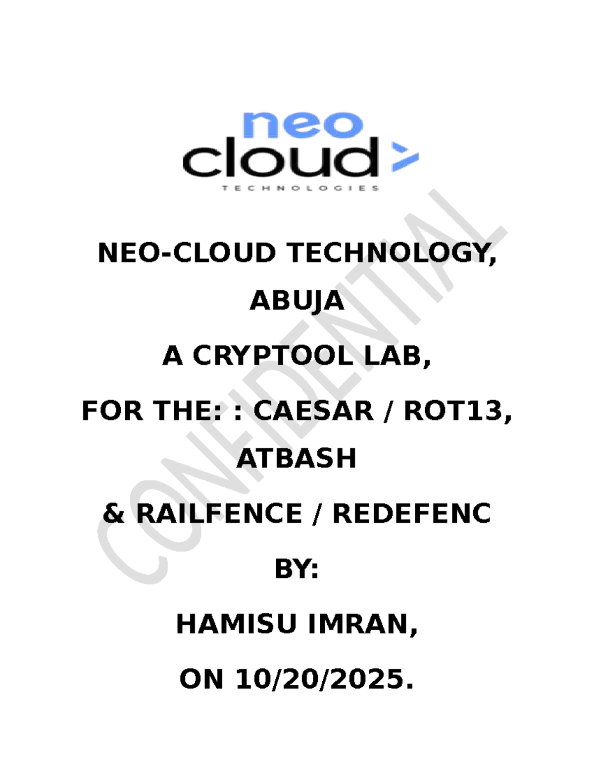 Cryptool Lab: Exploring Caesar, ROT13, Atbash, and Railfence Ciphers ...