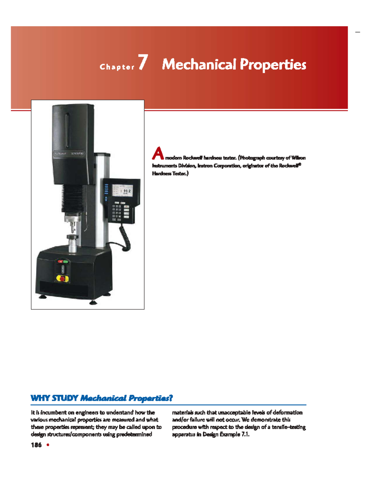 Chapter 7: Mechanical Properties of Materials - Understanding Stress and Strain - Studocu