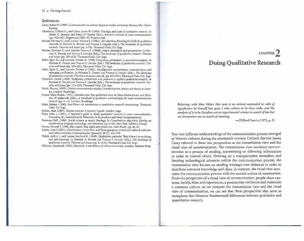 Qualitative Research Insights: Document Analysis & Assessment - Studocu