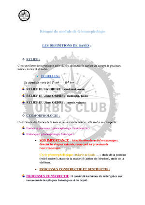 Cours 4. Le relief 3. Les plateaux - Les plateaux : Le plateau est une ...