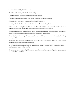 Learner 1 - to review - Learner-Centered Lesson Plan learning ...